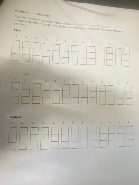 Solved Problen 2 Points (60) Consider the following string | Chegg.com