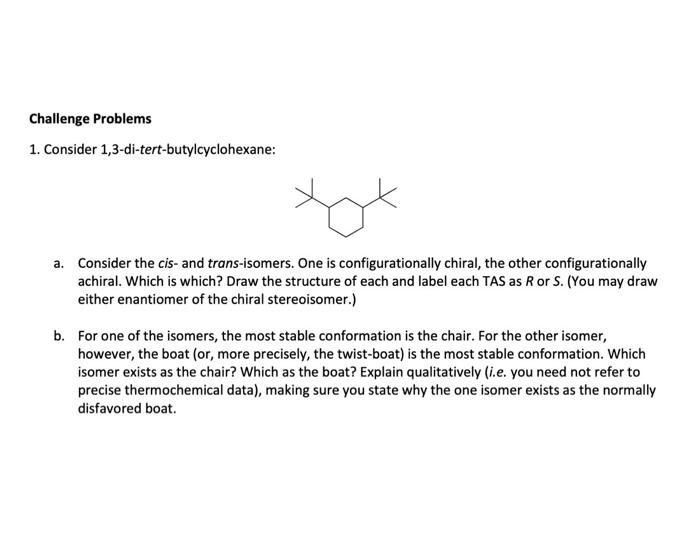 Solved Challenge Problems 1. Consider | Chegg.com