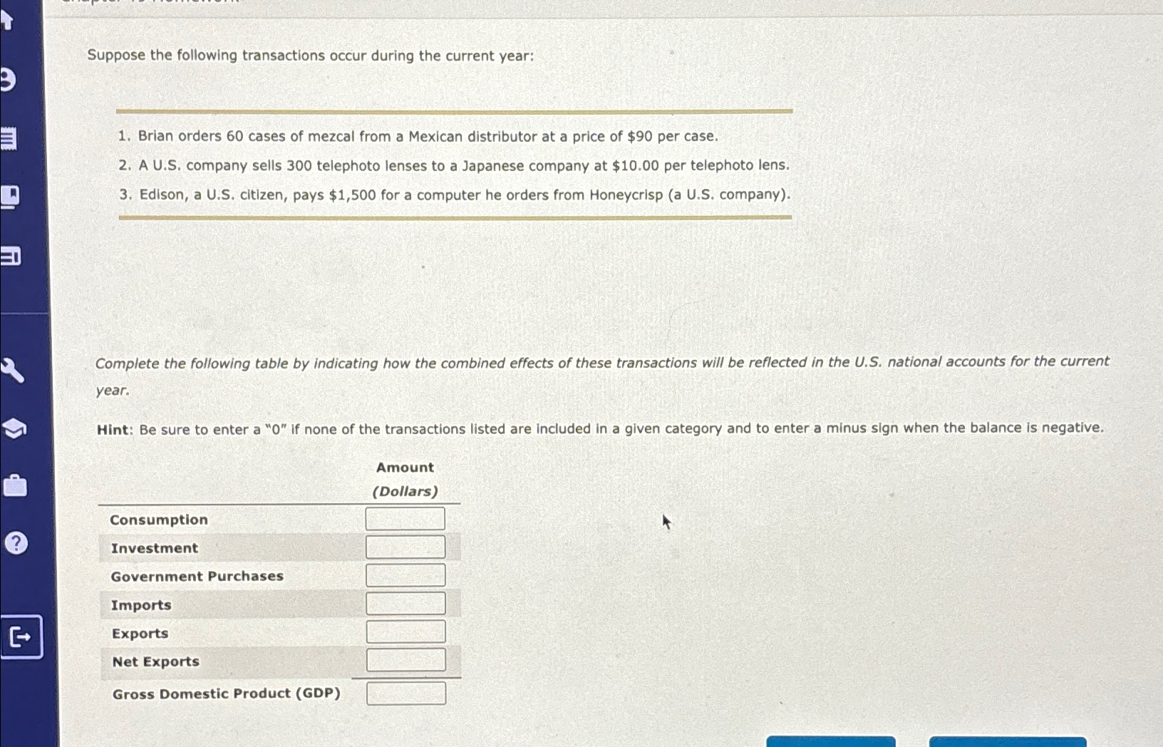 Solved Suppose the following transactions occur during the | Chegg.com