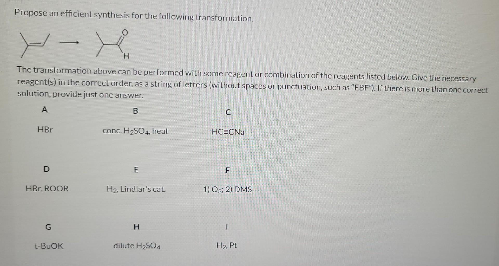 [Solved]: Propose an efficient synthesis for the f