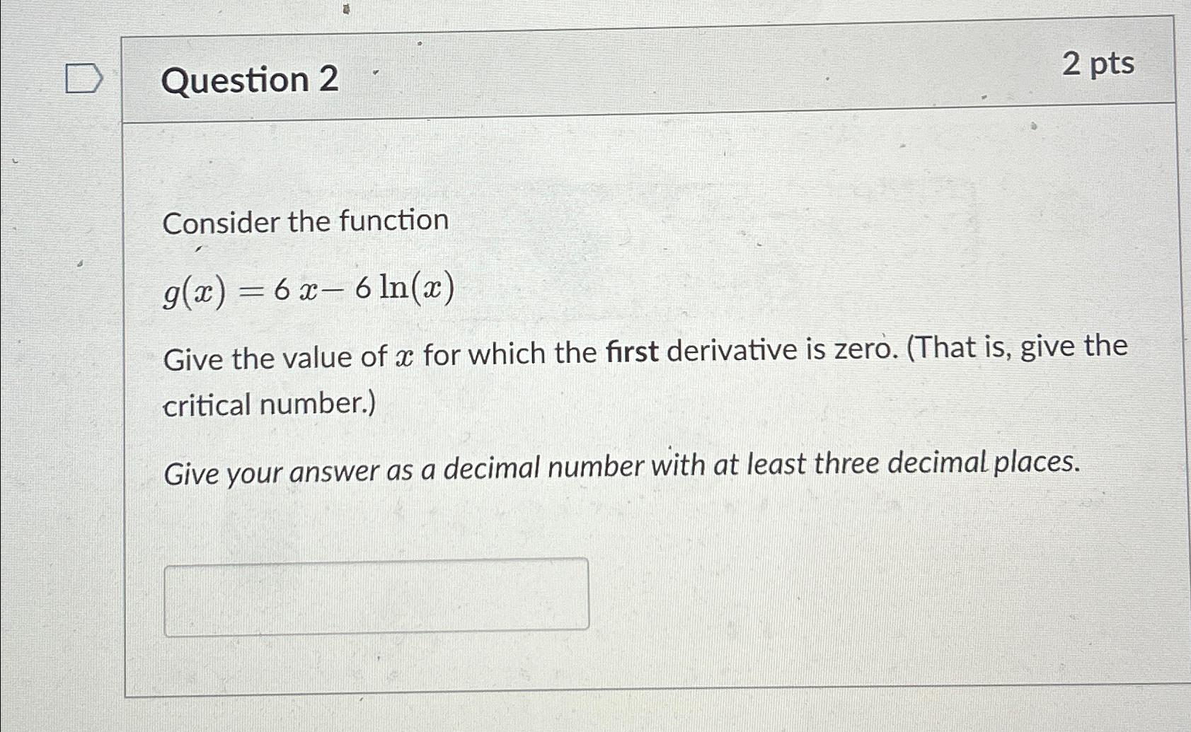 Solved Question 22 ﻿ptsConsider the | Chegg.com