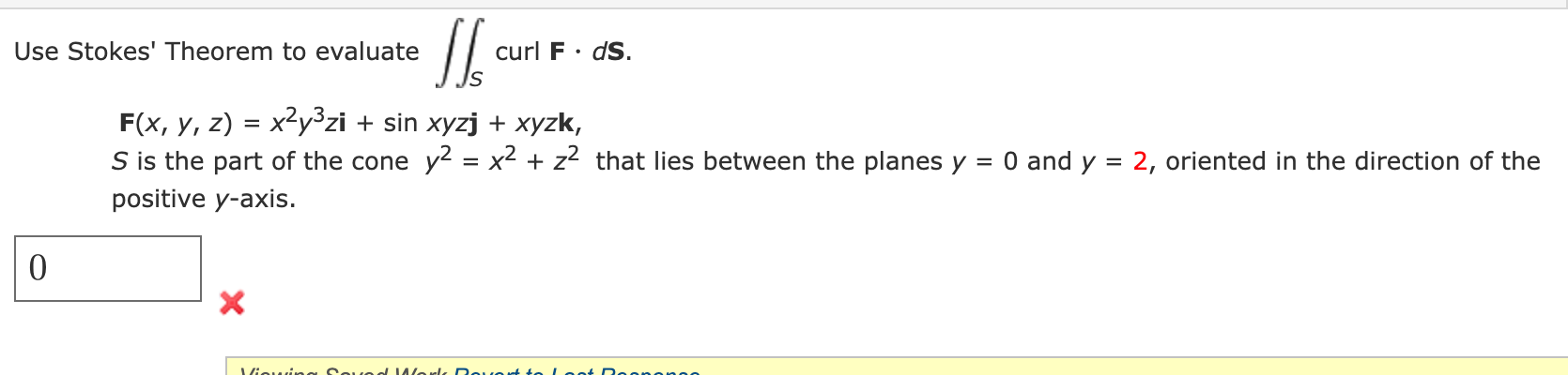 Solved Use Stokes' Theorem to evaluate Use Stokes' Theorem | Chegg.com
