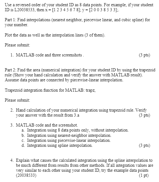 Solved Use a reversed order of your student ID as 8 ﻿data | Chegg.com