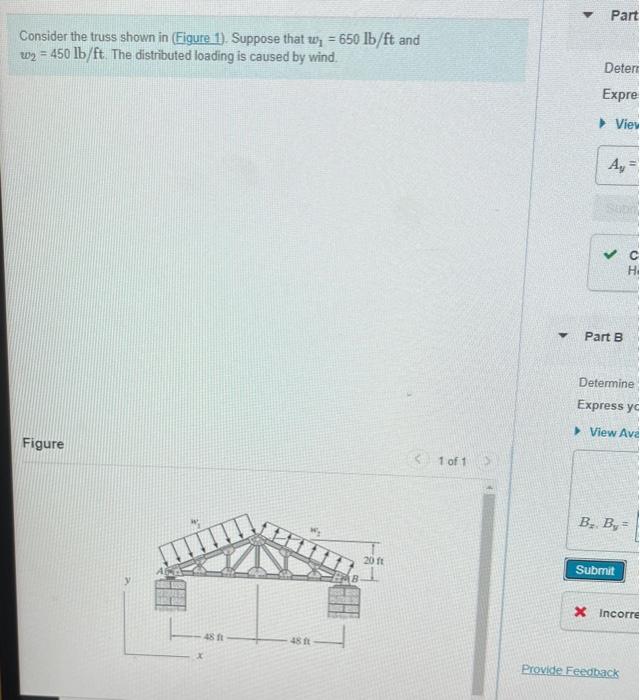 Solved Consider the truss shown in (Figure 1). Suppose that | Chegg.com