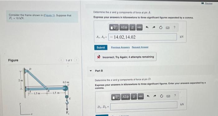 Solved Figure * Incorrect; Try Again; 4 attempts remaining - | Chegg.com