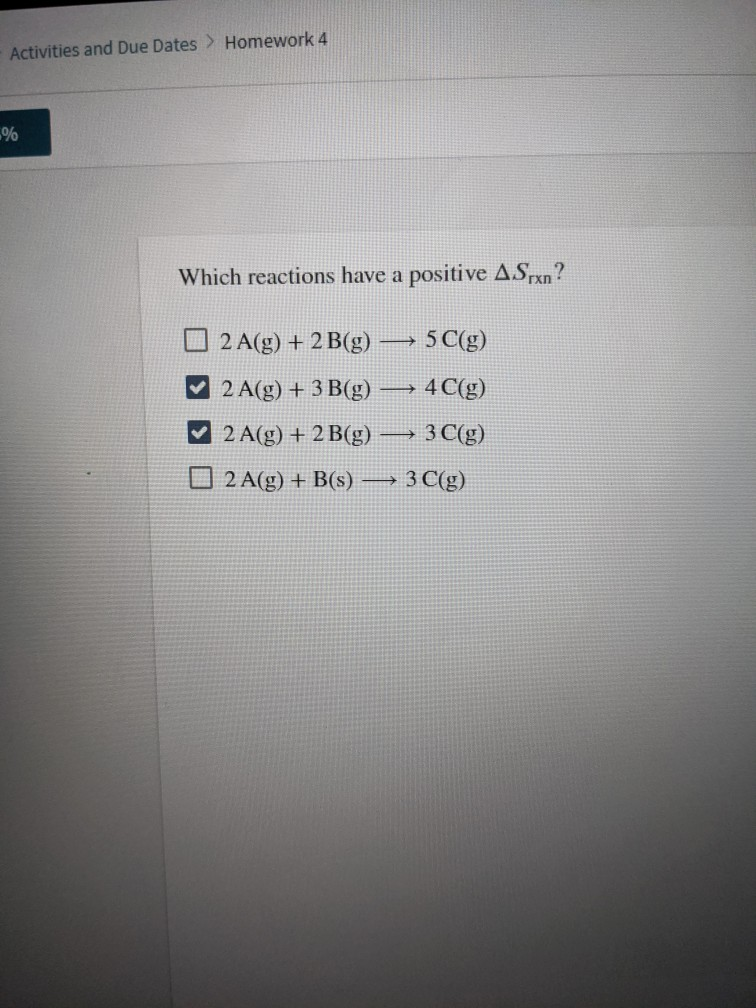 Solved Activities and Due Dates > Homework 4 % Which | Chegg.com