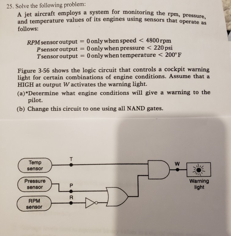 Solved 25. Solve the following problem: A jet aircraft | Chegg.com