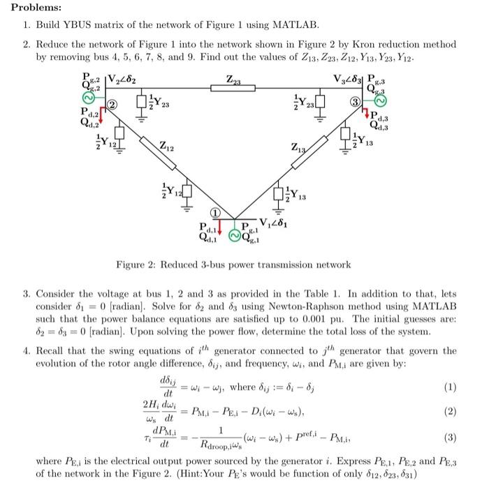 System Description: The power network for your design | Chegg.com