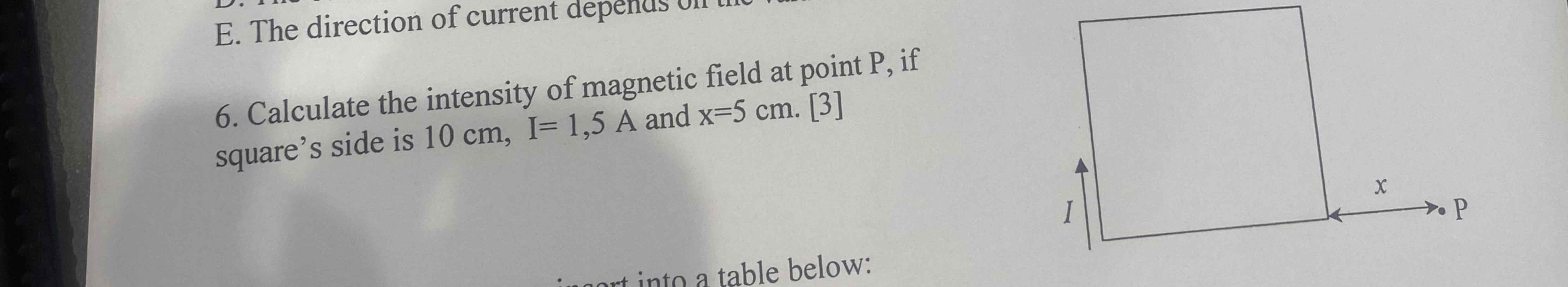 Solved E. ﻿The direction of currentCalculate the intensity | Chegg.com