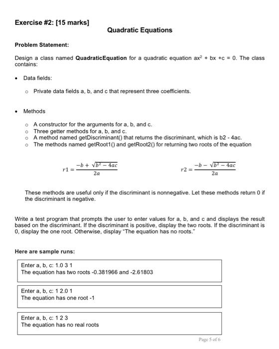 Solved Problem Statement Design A Class Named 2702