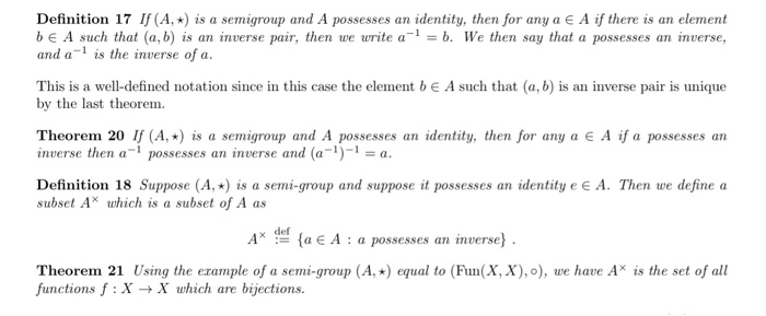 Solved Please prove theorem 23,24,25use definitions | Chegg.com