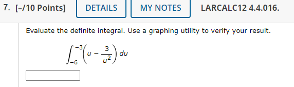 Solved Evaluate the definite integral. Use a graphing | Chegg.com