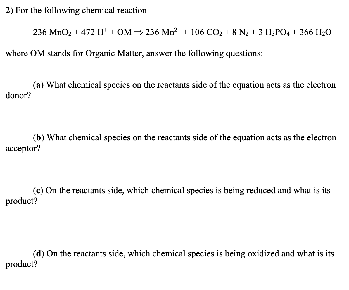 Solved For the following chemical | Chegg.com