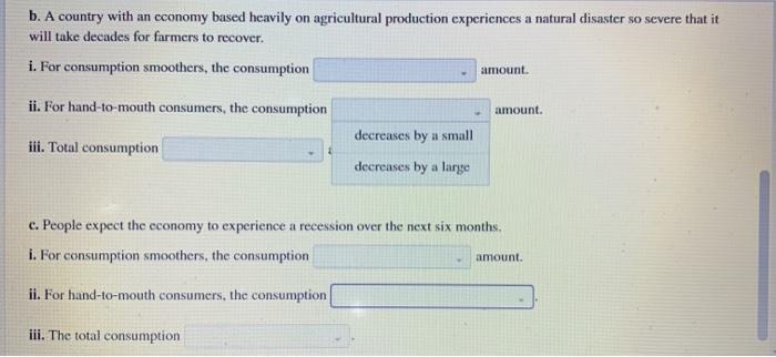 Solved Consumption and Saving - End of Chapter Problem For | Chegg.com