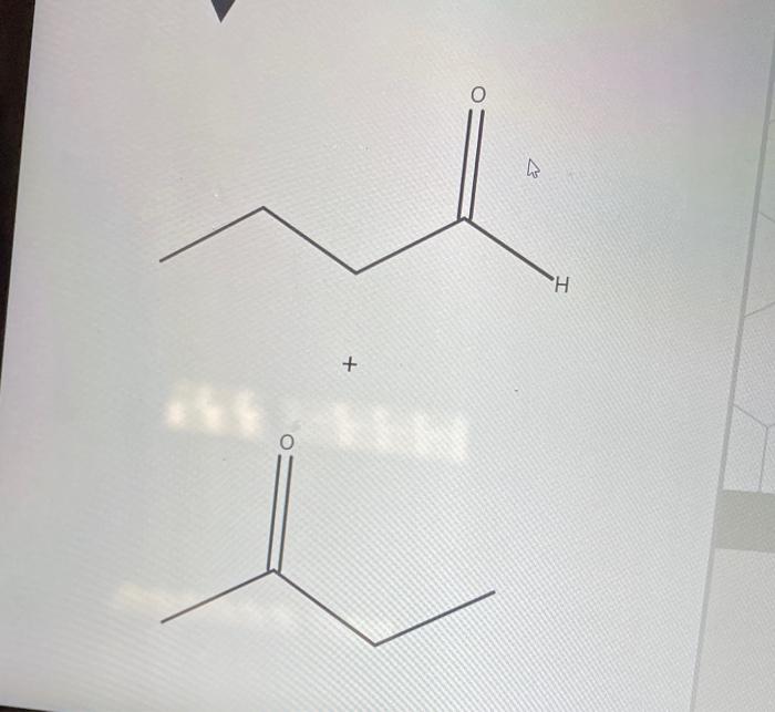 Solved Draw the starting structure that would lead to the | Chegg.com