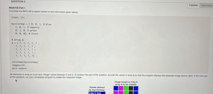 Solved QUESTION 2 Wect1se Part 1 3 points Sink Nower | Chegg.com