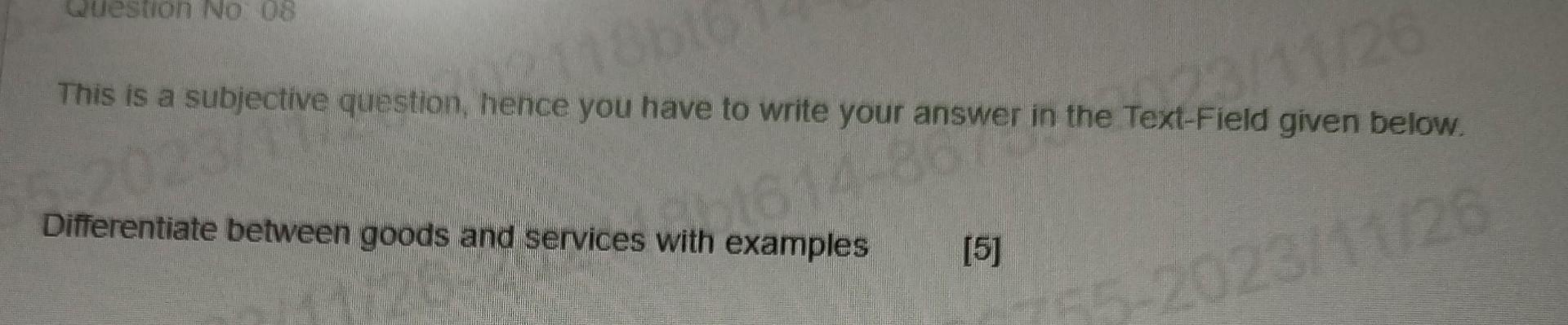 Solved This is a subjective question, hence you have to | Chegg.com