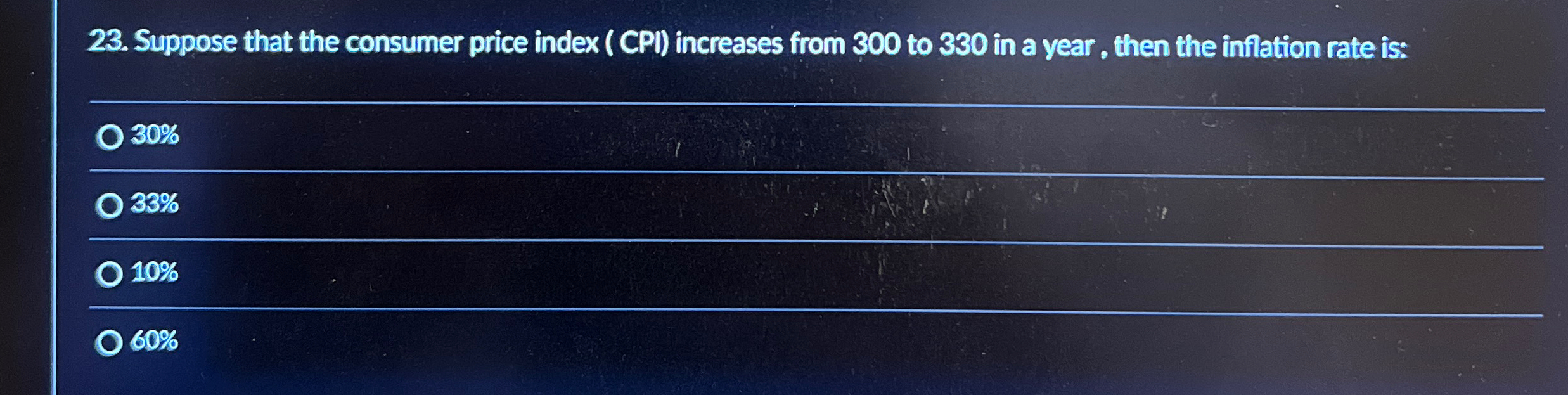 Solved Suppose that the consumer price index (CPI) | Chegg.com
