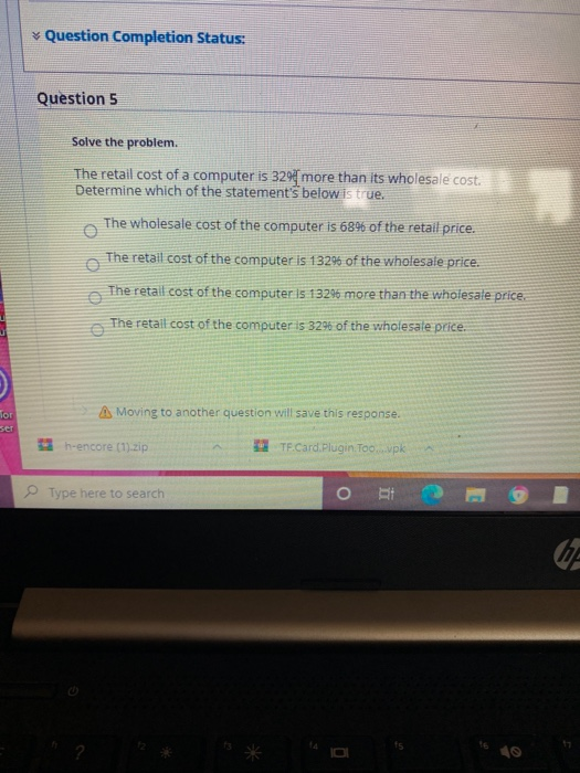 Solved Question Completion Status: Question 5 Solve the | Chegg.com