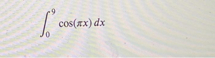 Solved I co cos(ix) dx | Chegg.com