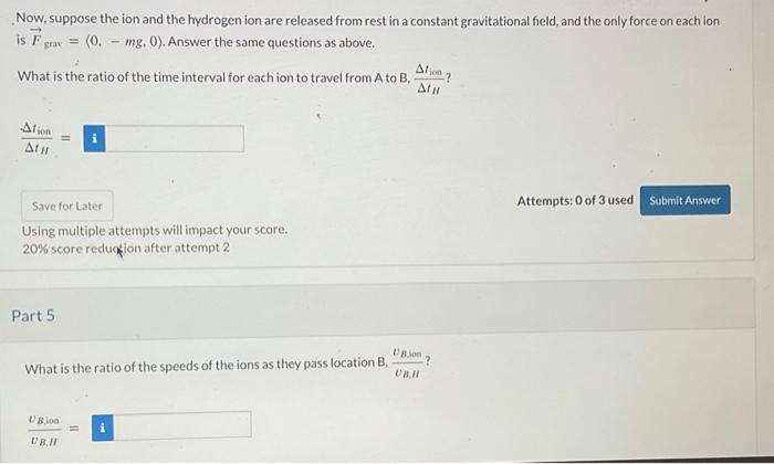 Solved Two different experiments are performed. In the first | Chegg.com