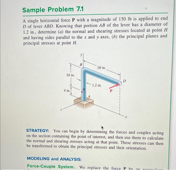 Solved please explain how and why we make w cut in the lever | Chegg.com
