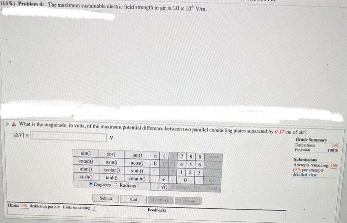 Solved (14\%) Problem 4: The maximum sustainable electric | Chegg.com