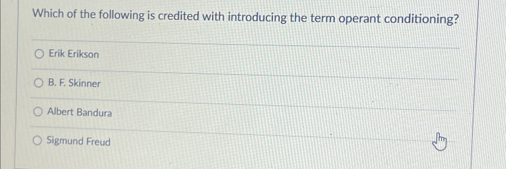 Solved Which of the following is credited with introducing | Chegg.com