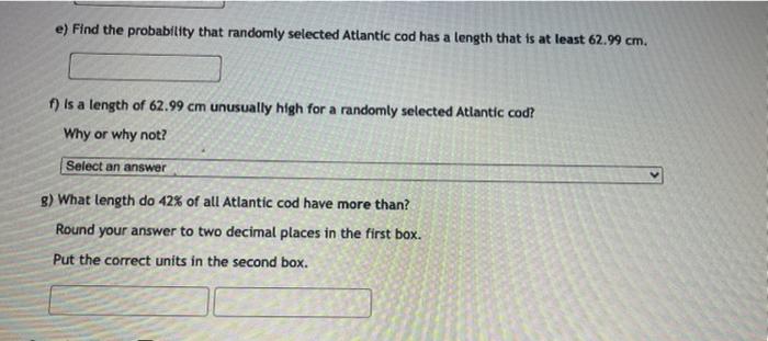 Solved The size of fish is very important to commercial | Chegg.com