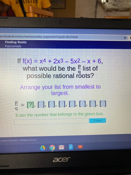Solved LISILY wom/StudentFunctions/Interface/acellus | Chegg.com