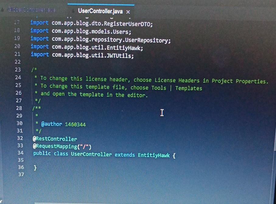 Solved 1. Blogging App Create the following APls: • | Chegg.com