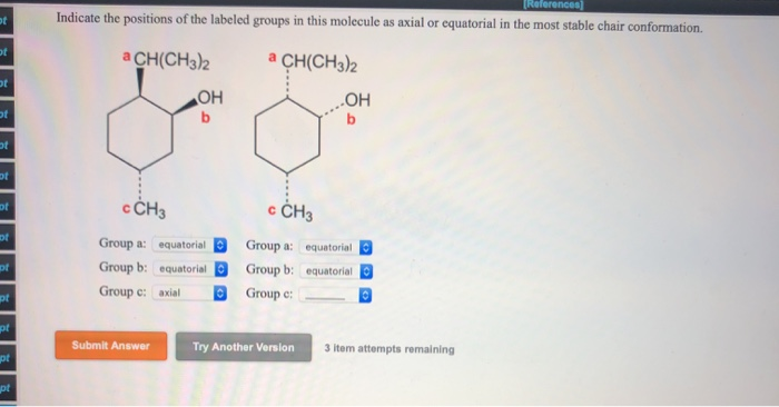 Solved Indicate the positions of the labeled groups in this | Chegg.com