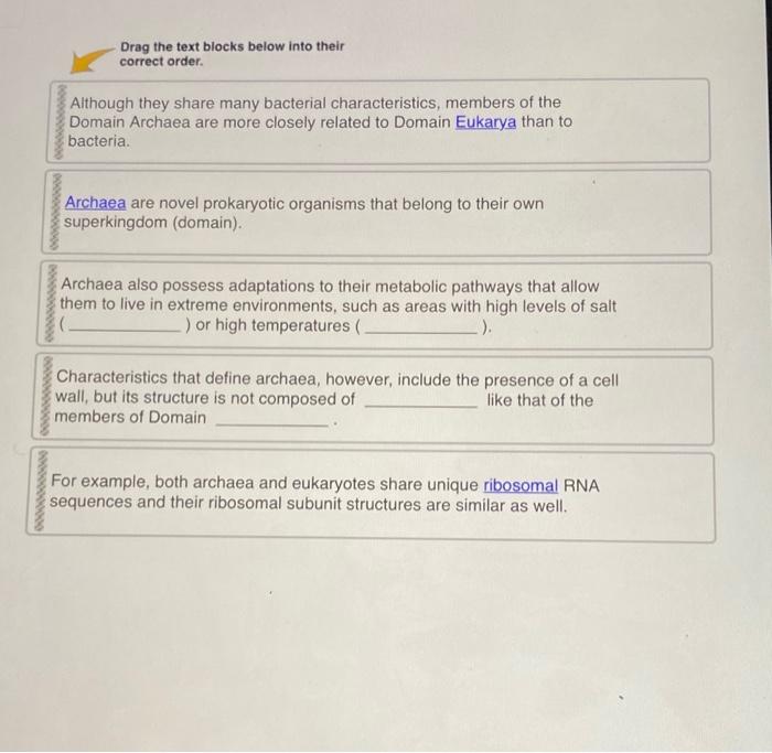 Solved Review the differences between archaea and bacteria | Chegg.com