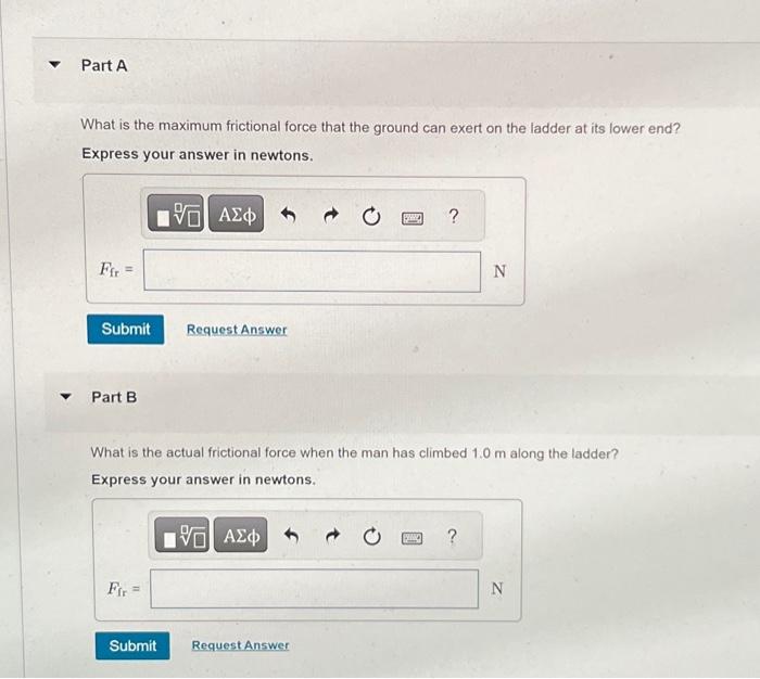 Solved What is the maximum frictional force that the ground | Chegg.com