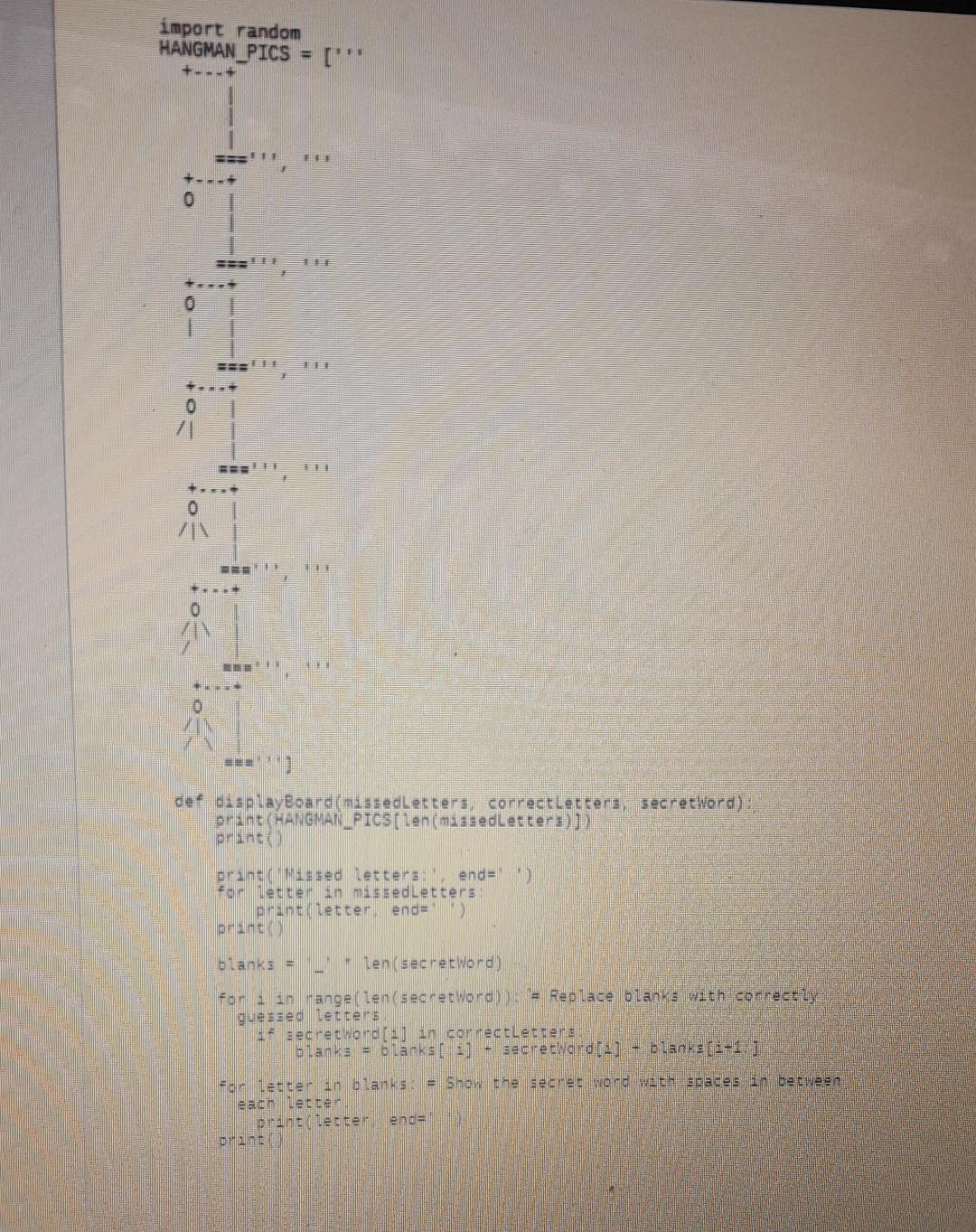 Solved Write a python program that does the following: - | Chegg.com
