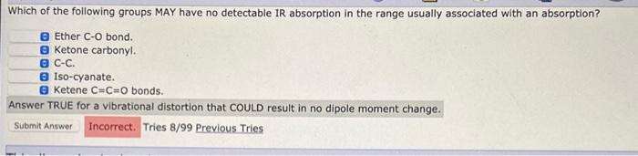 Solved Which of the following groups MAY have no detectable | Chegg.com