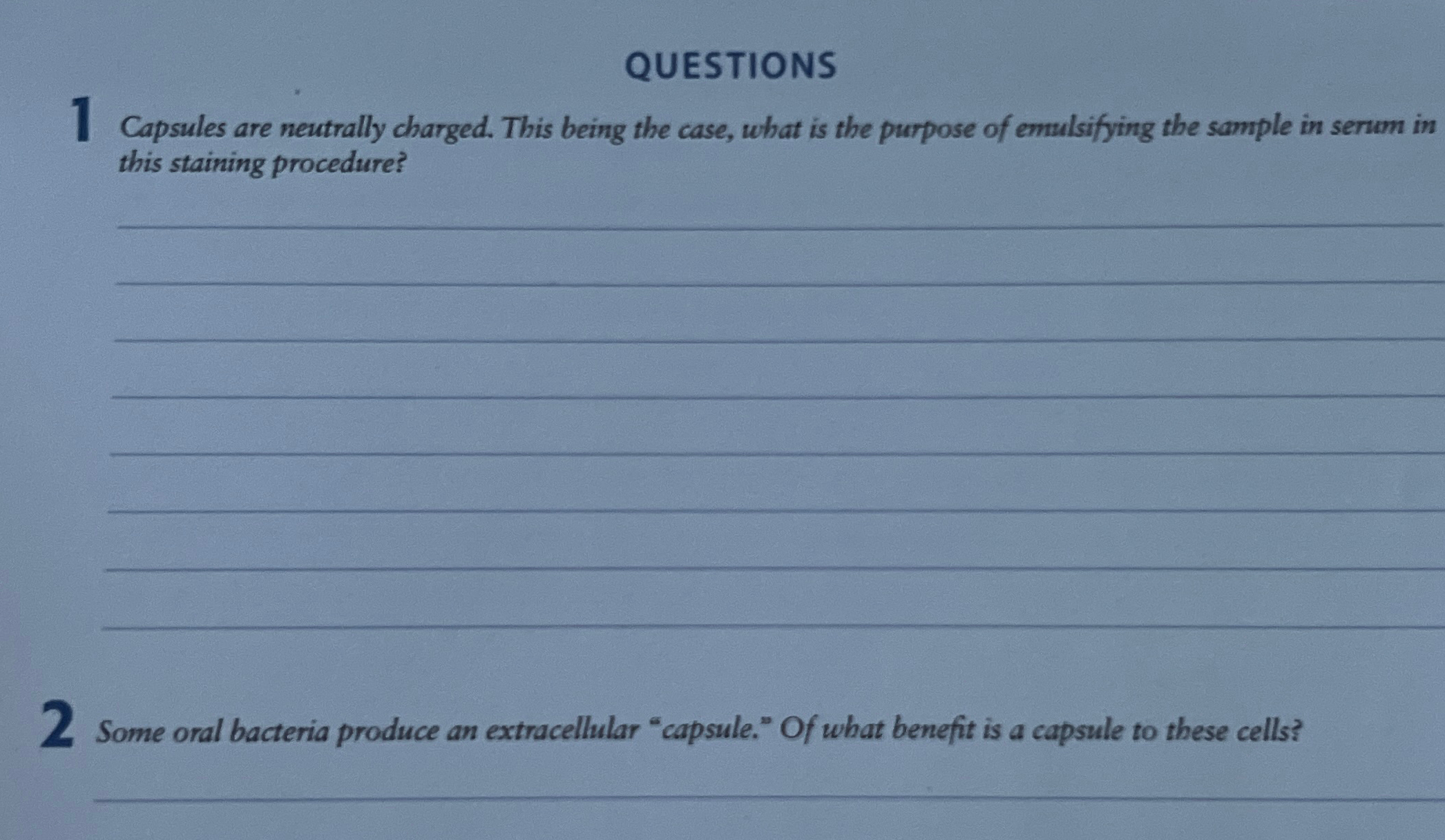 Solved QUESTIONS1 ﻿Capsules are neutrally charged. This | Chegg.com