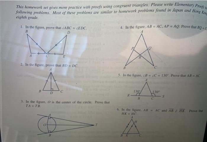 Solved This homework set gives more practice with proofs | Chegg.com