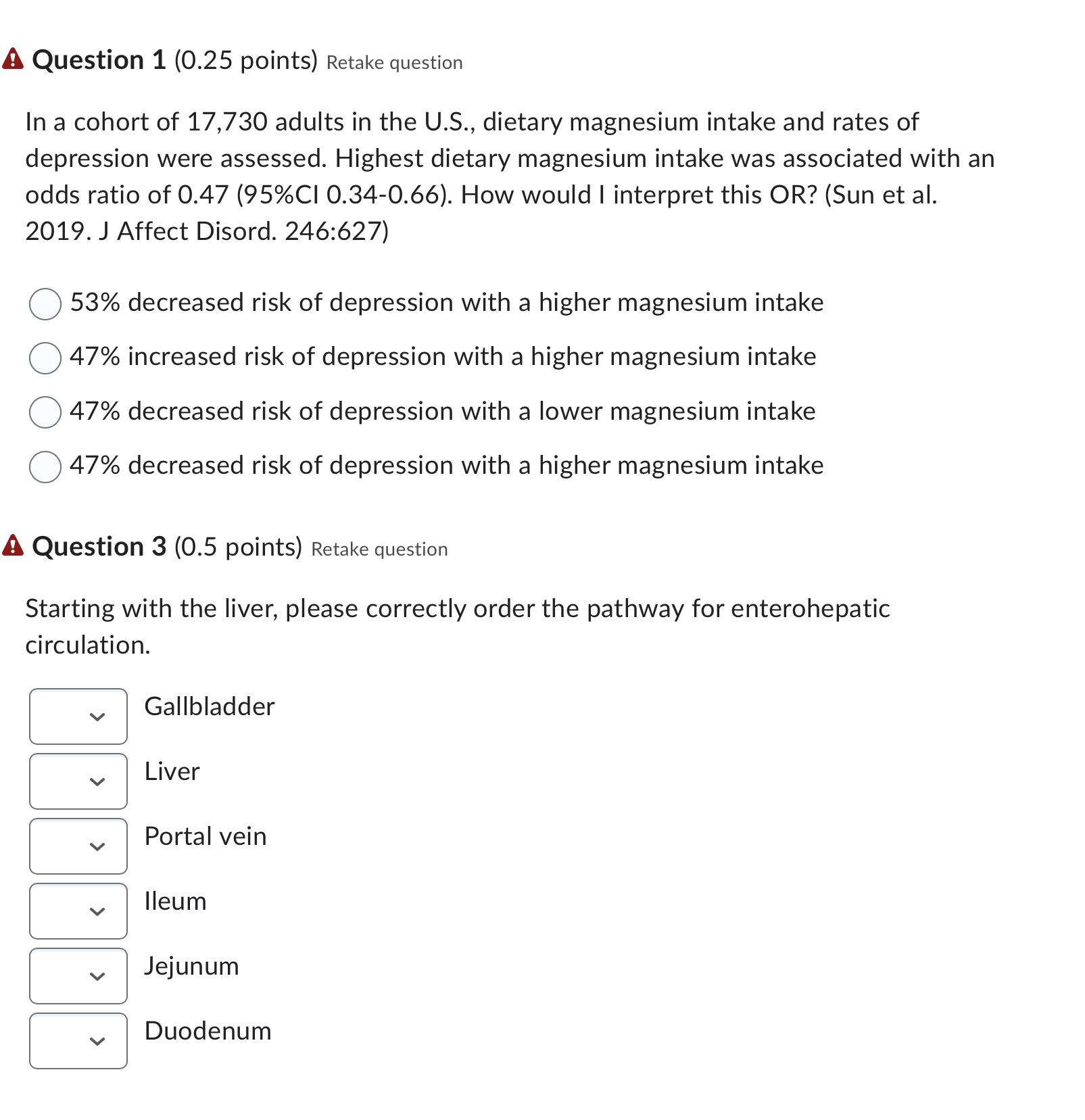Solved Question 1 (0.25 points) Retake questionIn a cohort | Chegg.com Solved Question 1 (0.25 points) Retake questionIn a cohort | Chegg.com