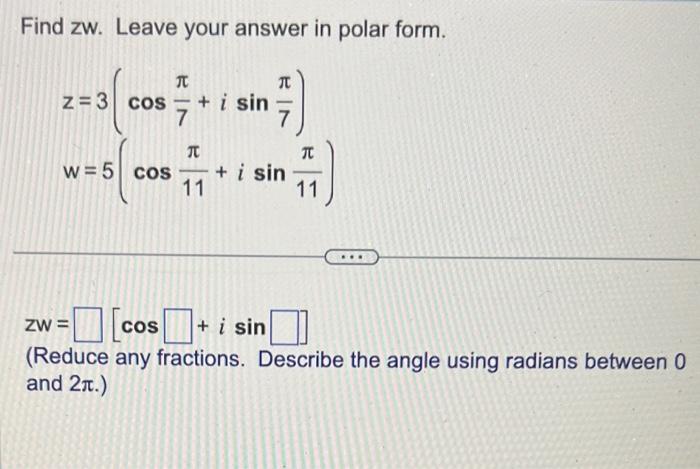 Solved Plot the complex number. Then write the complex | Chegg.com
