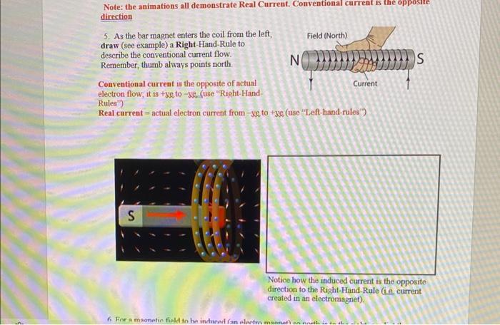 Solved Note: the animations all demonstrate Real Current. | Chegg.com