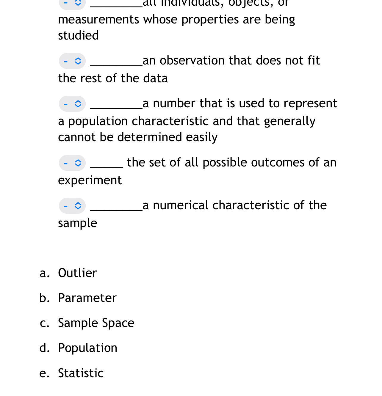 Solved measurements whose properties are being studiedan | Chegg.com