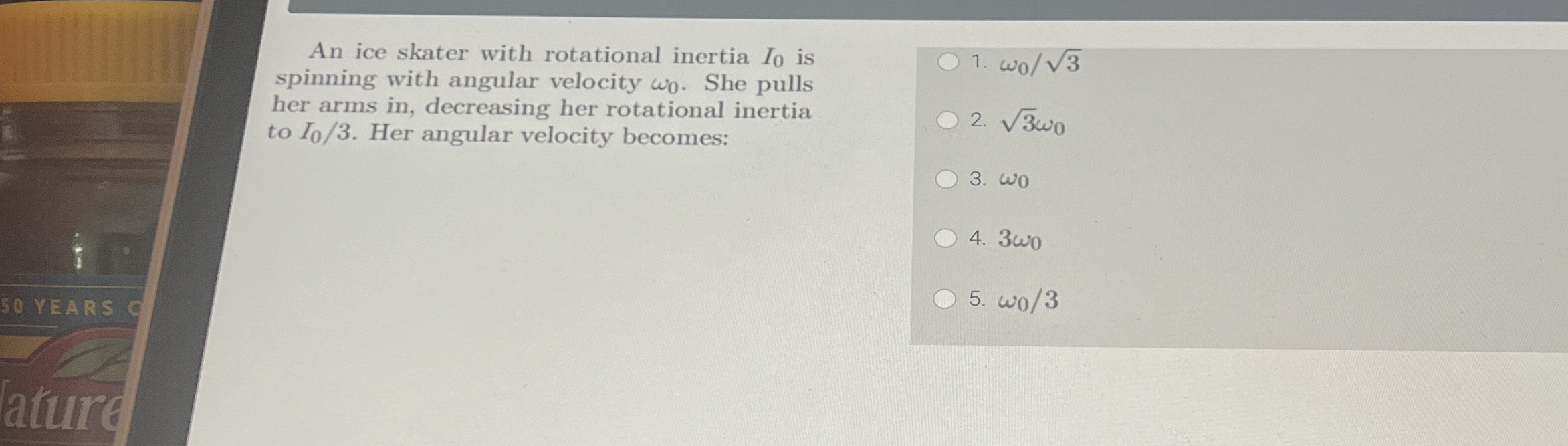High Quality SOLUTION An ice skater with rotational inertia I0 ﻿is spinning | Chegg.com