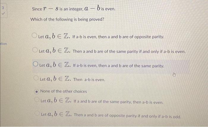 Solved Below is a proof of a result. Proof: Case 1: Assume a | Chegg.com