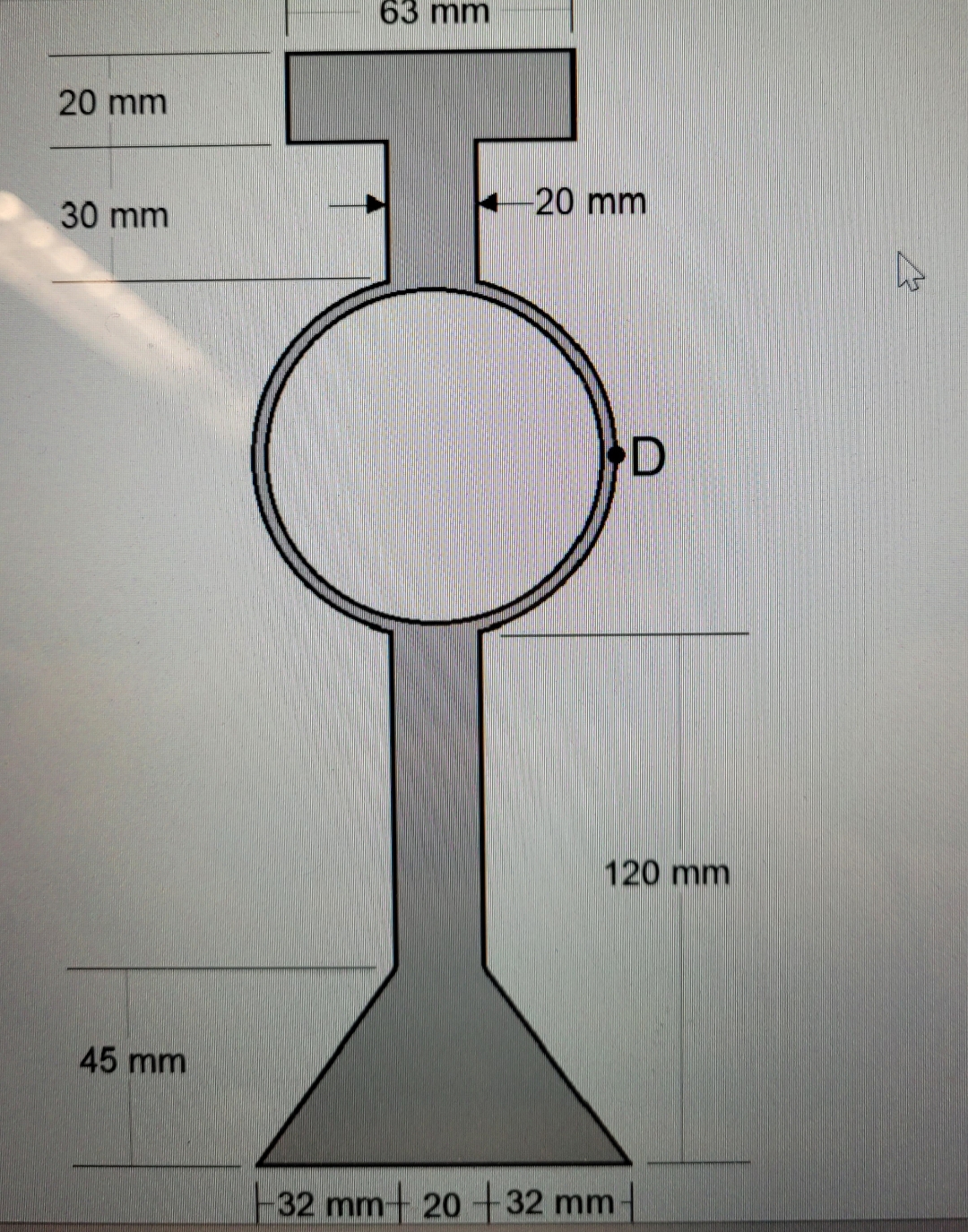Solved A 14-meter long beam-tank assembly supports the | Chegg.com