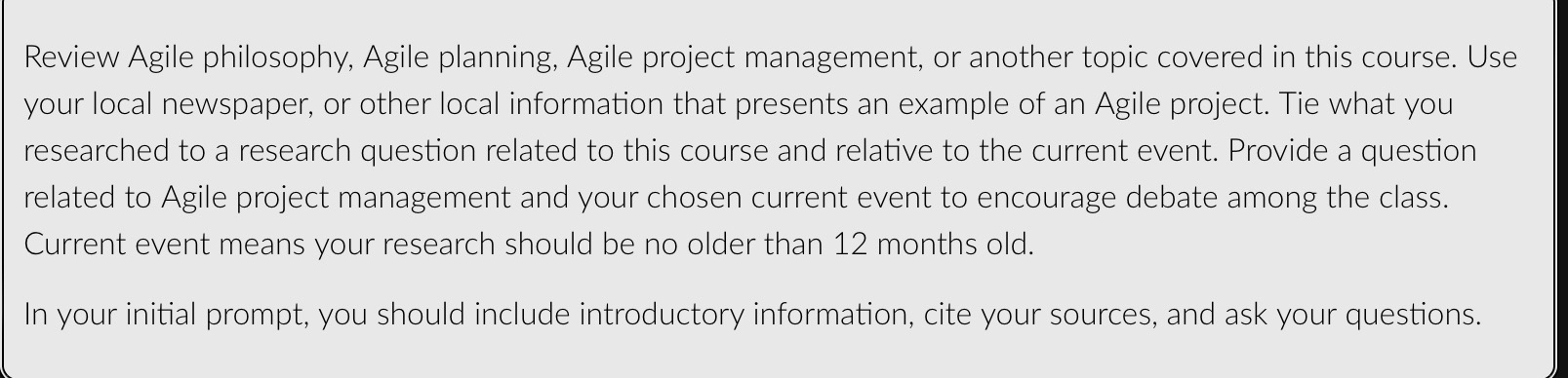 Solved Review Agile philosophy, Agile planning, Agile | Chegg.com