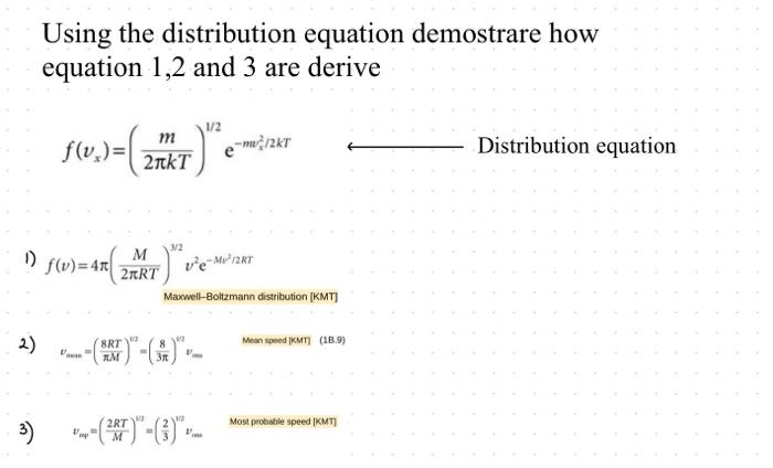 Solved Using the distribution equation demostrare how | Chegg.com