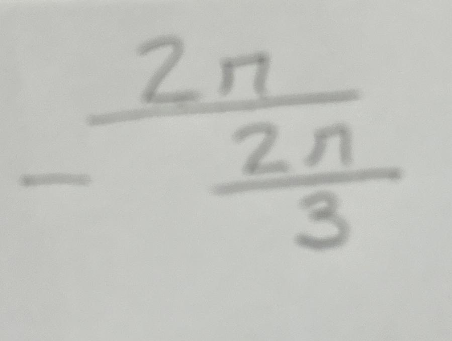 Solved -2π2π3 | Chegg.com