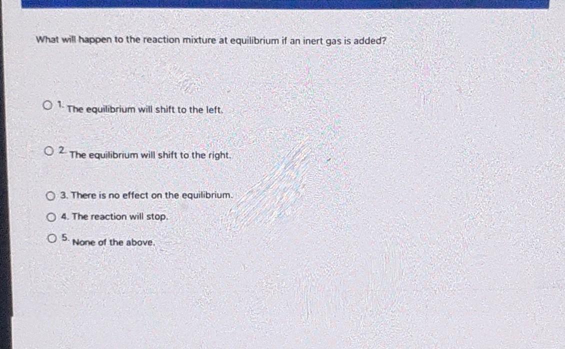 Solved What will happen to the reaction mixture at | Chegg.com