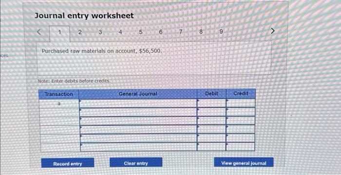 Solved Journal entry worksheet Incurred actual manufacturing | Chegg.com